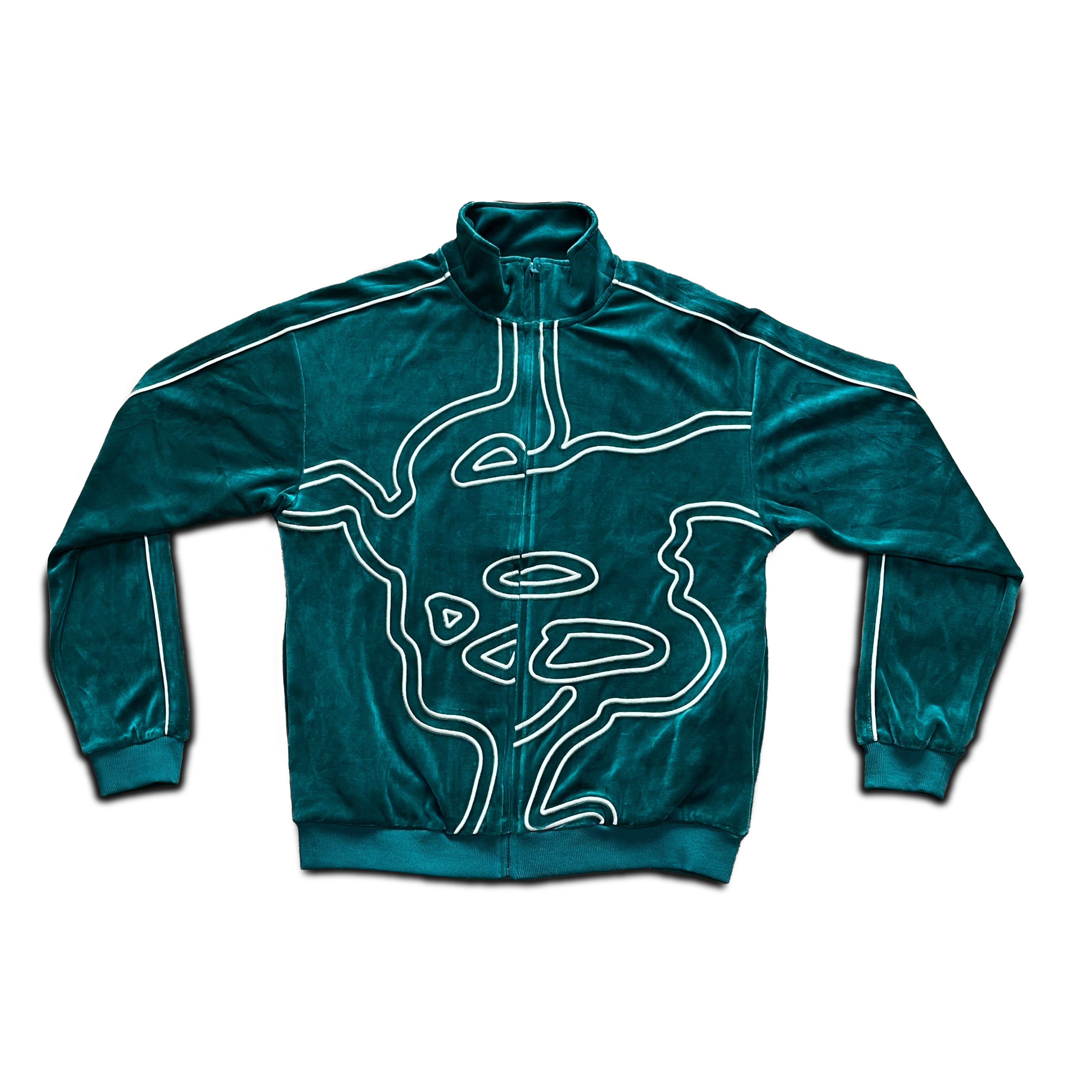 skele torso track jacket – Lazy Bones